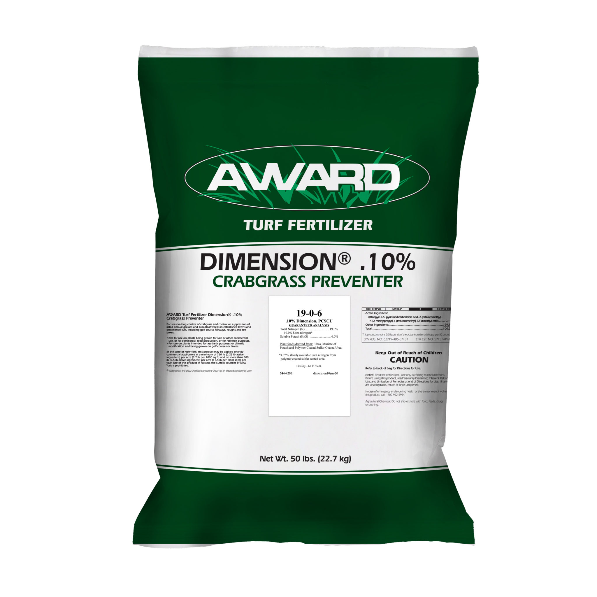 Dimension® - EC Grow Professional Turf Fertilizer